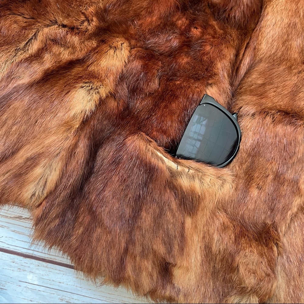 1950’s Authentic Mink Vintage Fur Stole Pelt Cape Wit… - Gem